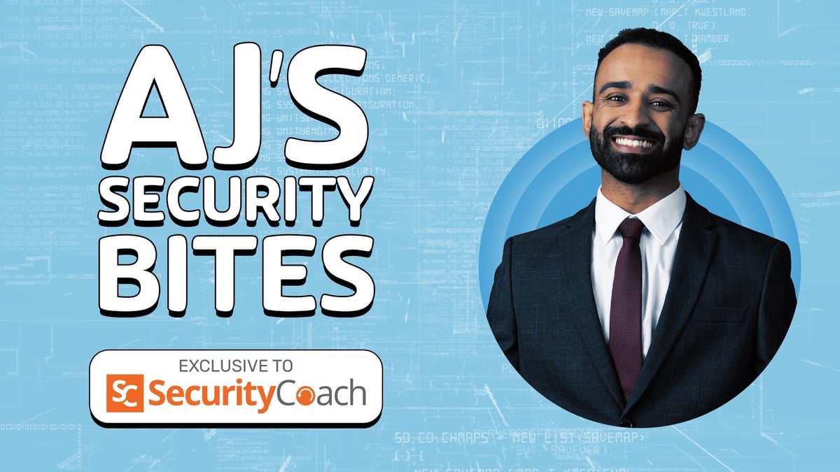 AJ from The Inside Man Now Coaching Your Users Real-time with Security Coach